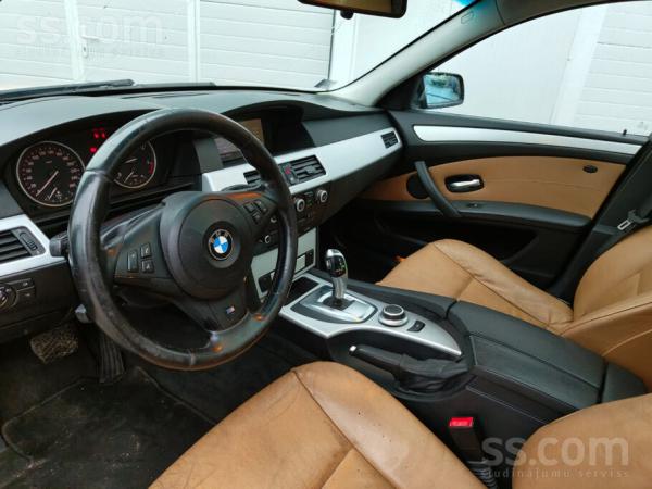 Melns BMW 530 2007 Rīga, ar dzinēja tilpumu 3.00 L un nobraukumu 0 tūkst. km par 4860 €, foto 7 vietnē AUTOMOTO.COM.LV