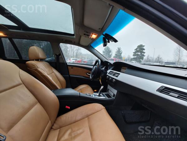Melns BMW 530 2007 Rīga, ar dzinēja tilpumu 3.00 L un nobraukumu 0 tūkst. km par 4860 €, foto 8 vietnē AUTOMOTO.COM.LV