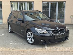 Black BMW 530 2007 in Jelgava, with an engine capacity of 3.00 L and mileage of 283 thousand km for 5950 €, photo 2 on AUTOMOTO.COM.LV