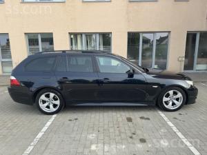 Black BMW 530 2007 in Jelgava, with an engine capacity of 3.00 L and mileage of 283 thousand km for 5950 €, photo 3 on AUTOMOTO.COM.LV