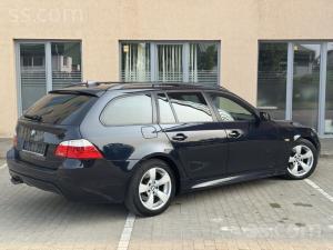 Black BMW 530 2007 in Jelgava, with an engine capacity of 3.00 L and mileage of 283 thousand km for 5950 €, photo 4 on AUTOMOTO.COM.LV