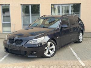 Black BMW 530 2007 in Jelgava, with an engine capacity of 3.00 L and mileage of 283 thousand km for 5950 €, photo 7 on AUTOMOTO.COM.LV