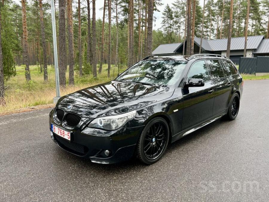 Melns BMW 530 2007 Rīga, ar dzinēja tilpumu 3.00 L un nobraukumu 254 tūkst. km par 8590 €, foto 3 vietnē AUTOMOTO.COM.LV