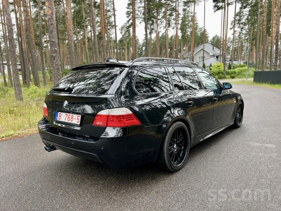 Melns BMW 530 2007 Rīga, ar dzinēja tilpumu 3.00 L un nobraukumu 254 tūkst. km par 8590 €, foto 4 vietnē AUTOMOTO.COM.LV