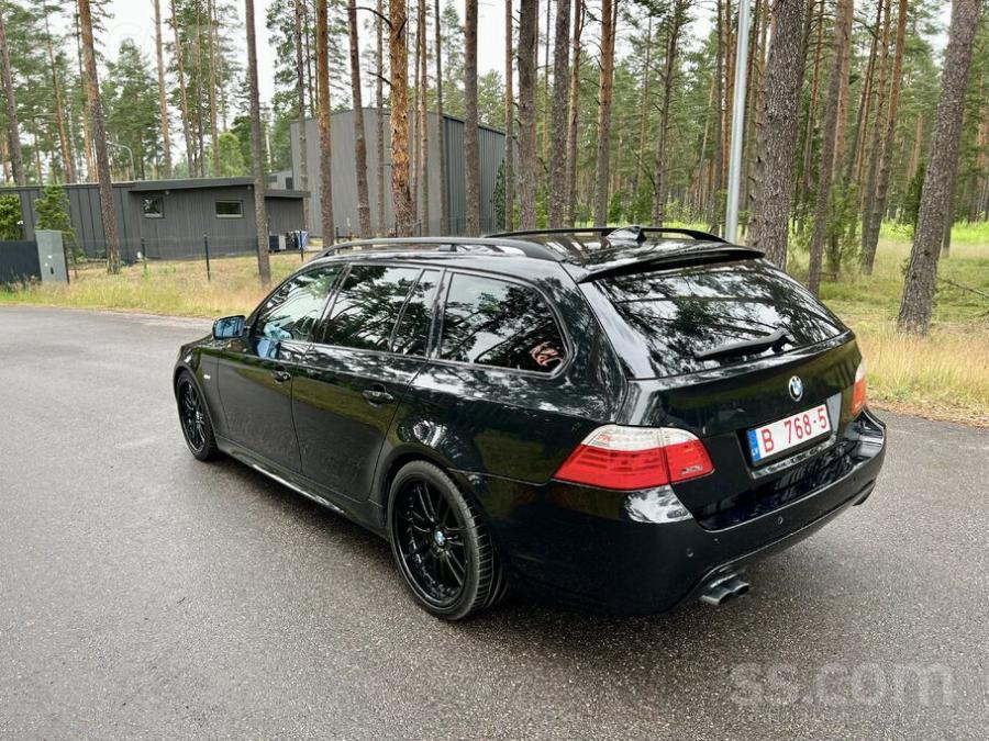 Melns BMW 530 2007 Rīga, ar dzinēja tilpumu 3.00 L un nobraukumu 254 tūkst. km par 8590 €, foto 5 vietnē AUTOMOTO.COM.LV