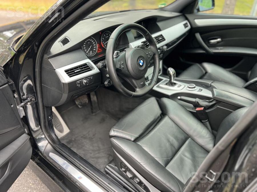 Melns BMW 530 2007 Rīga, ar dzinēja tilpumu 3.00 L un nobraukumu 254 tūkst. km par 8590 €, foto 6 vietnē AUTOMOTO.COM.LV