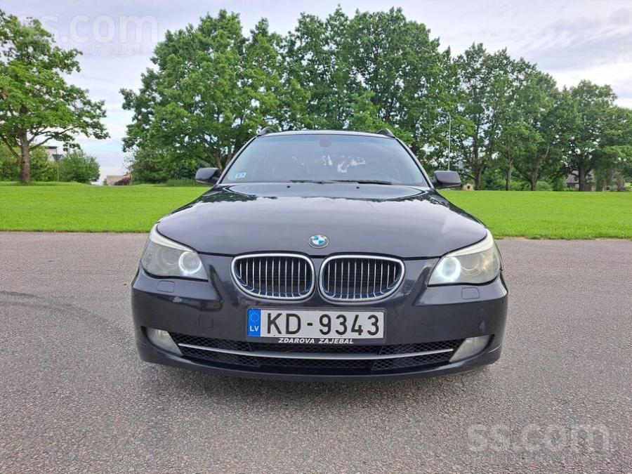 Black BMW 530 2007 in Riga, with an engine capacity of 3.00 L and mileage of 309 thousand km for 3200 €, photo 1 on AUTOMOTO.COM.LV