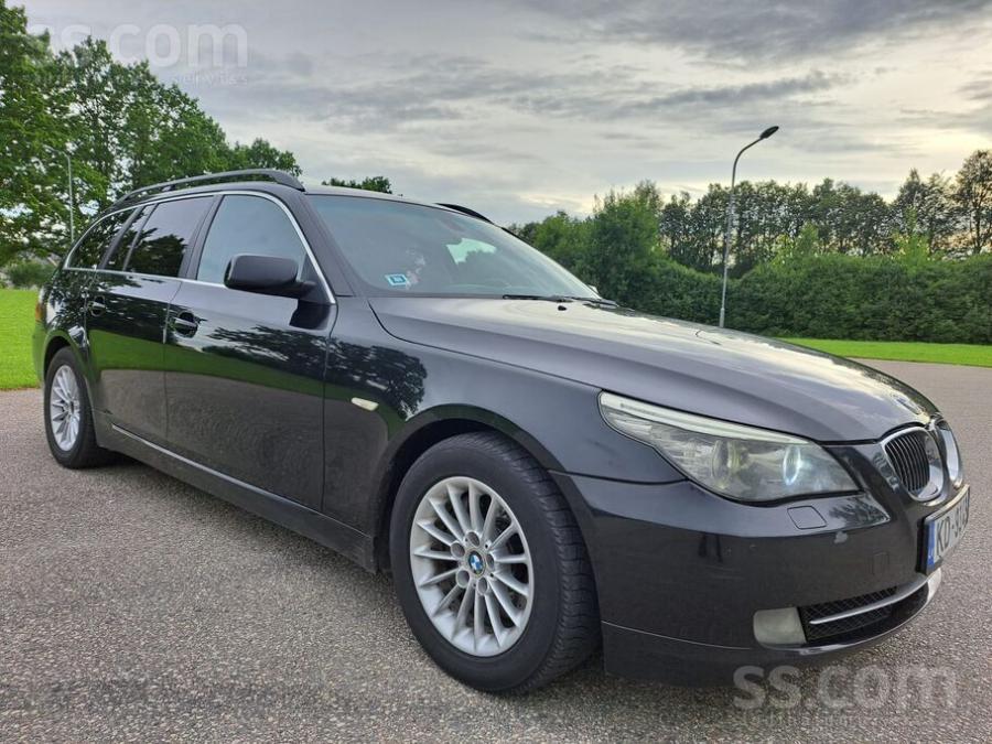 Black BMW 530 2007 in Riga, with an engine capacity of 3.00 L and mileage of 309 thousand km for 3200 €, photo 2 on AUTOMOTO.COM.LV