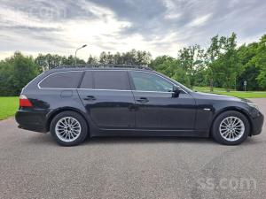 Black BMW 530 2007 in Riga, with an engine capacity of 3.00 L and mileage of 309 thousand km for 3200 €, photo 3 on AUTOMOTO.COM.LV