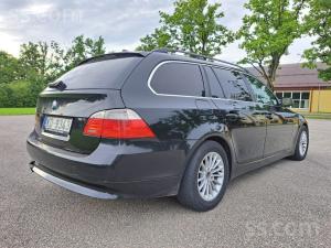 Black BMW 530 2007 in Riga, with an engine capacity of 3.00 L and mileage of 309 thousand km for 3200 €, photo 4 on AUTOMOTO.COM.LV