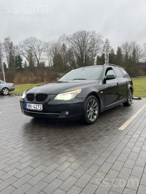 Black BMW 530 2007 in Rezekne, with an engine capacity of 3.00 L and mileage of 311 thousand km for 5200 €, photo  on AUTOMOTO.COM.LV