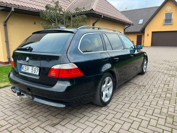 Melns BMW 530 2007 Marijampole, ar dzinēja tilpumu 2.99 L un nobraukumu 325 tūkst. km par 3150 €, foto 4 vietnē AUTOMOTO.COM.LV