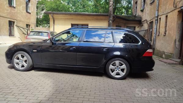 Melns BMW 530 2007 Bauska, ar dzinēja tilpumu 3.00 L un nobraukumu 34 tūkst. km par 3500 €, foto 6 vietnē AUTOMOTO.COM.LV