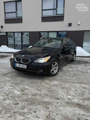 Melns BMW 530 2007 Kauņa, ar dzinēja tilpumu 2.50 L un nobraukumu 280 tūkst. km par 3650 €, foto  vietnē AUTOMOTO.COM.LV