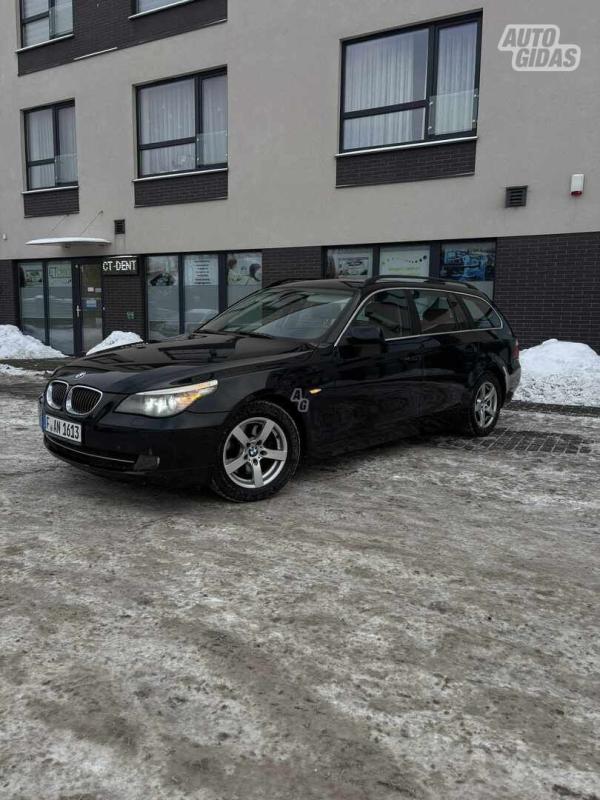 Melns BMW 530 2007 Kauņa, ar dzinēja tilpumu 2.50 L un nobraukumu 280 tūkst. km par 3650 €, foto 5 vietnē AUTOMOTO.COM.LV