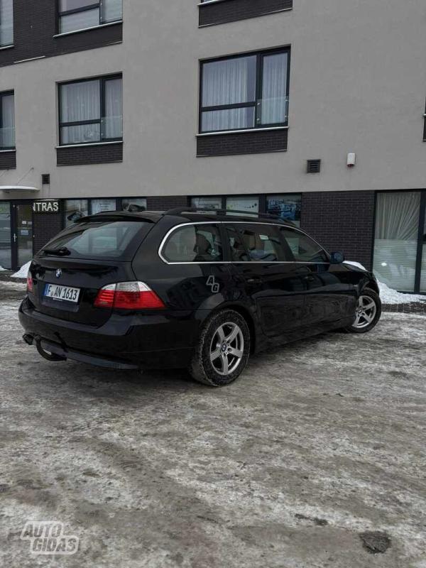 Melns BMW 530 2007 Kauņa, ar dzinēja tilpumu 2.50 L un nobraukumu 280 tūkst. km par 3650 €, foto 7 vietnē AUTOMOTO.COM.LV