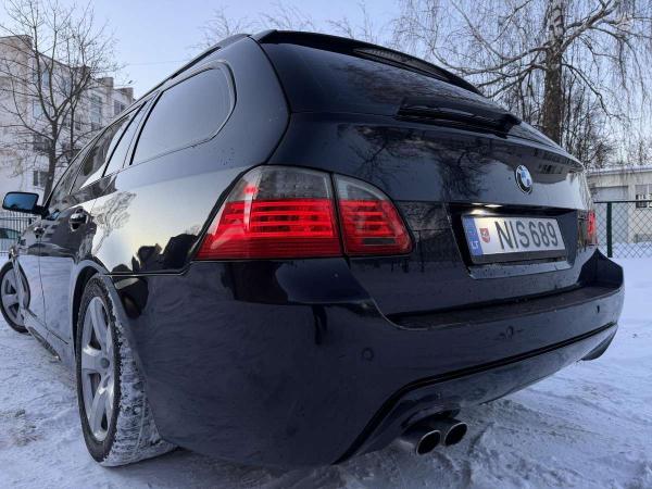 Black BMW 530 2007 in Kaunas, with an engine capacity of 2.99 L and mileage of 307 thousand km for 5750 €, photo 3 on AUTOMOTO.COM.LV