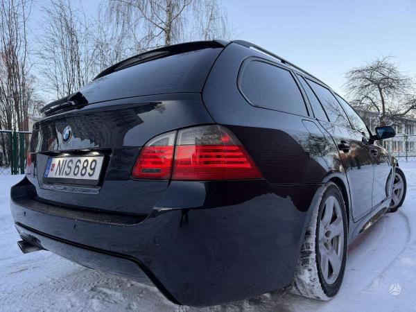 Black BMW 530 2007 in Kaunas, with an engine capacity of 2.99 L and mileage of 307 thousand km for 5750 €, photo 4 on AUTOMOTO.COM.LV