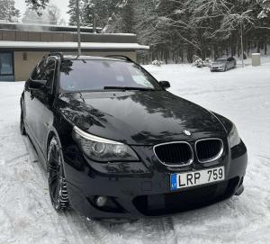 Black BMW 530 2007 in Vilnius, with an engine capacity of 2.99 L and mileage of 356 thousand km for 5400 €, photo  on AUTOMOTO.COM.LV