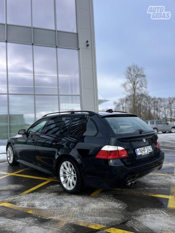 Melns BMW 530 2007 Viļņa, ar dzinēja tilpumu 3.00 L un nobraukumu 386 tūkst. km par 4700 €, foto 3 vietnē AUTOMOTO.COM.LV