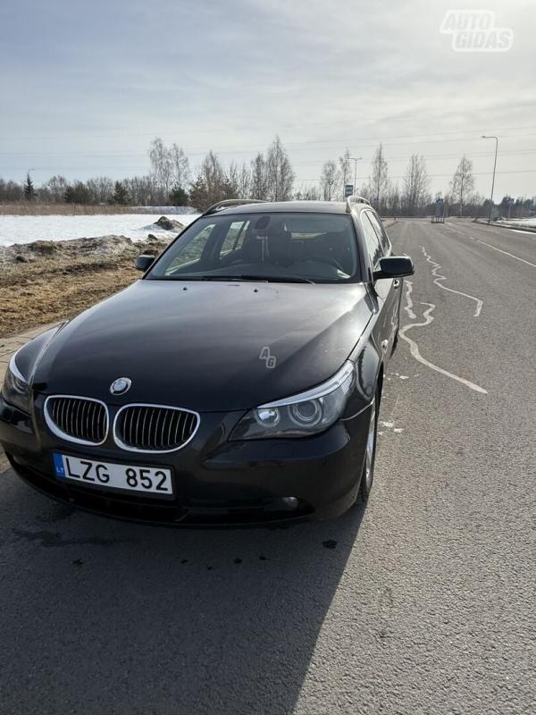 Melns BMW 530 2007 Panevēža, ar dzinēja tilpumu 3.00 L un nobraukumu 371 tūkst. km par 4200 €, foto 2 vietnē AUTOMOTO.COM.LV