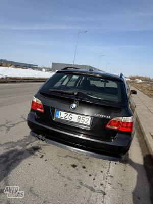 Black BMW 530 2007 in Panevezys, with an engine capacity of 3.00 L and mileage of 371 thousand km for 4200 €, photo 4 on AUTOMOTO.COM.LV