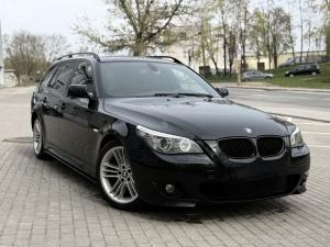 Melns BMW 530 2007 Viļņa, ar dzinēja tilpumu 3.00 L un nobraukumu 400 tūkst. km par 4850 €, foto  vietnē AUTOMOTO.COM.LV