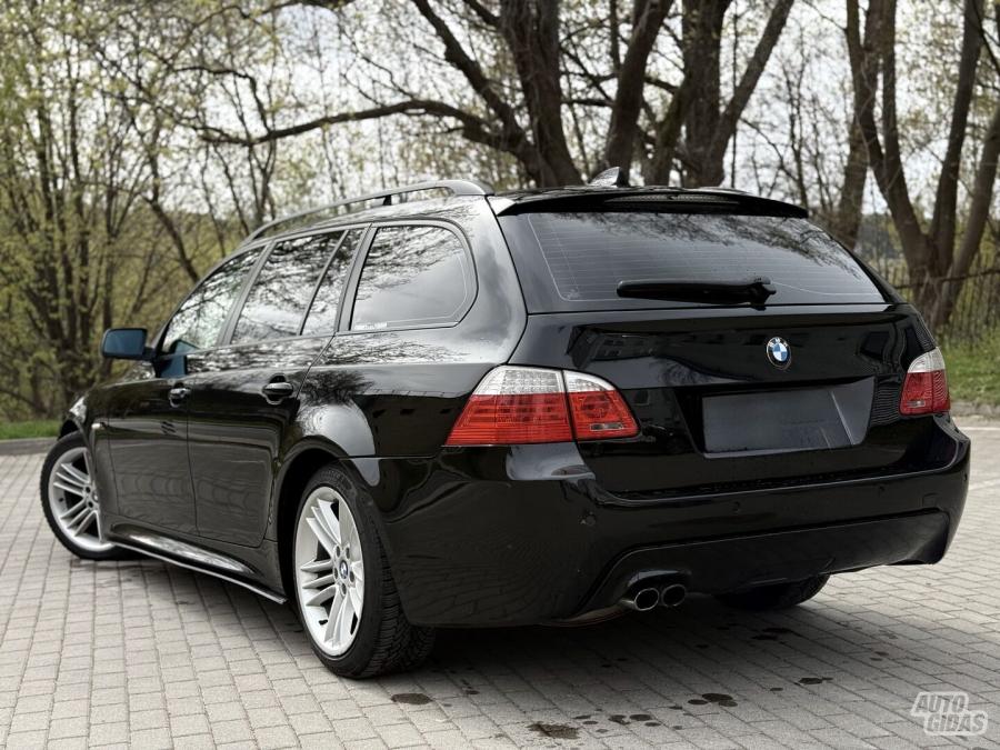 Melns BMW 530 2007 Viļņa, ar dzinēja tilpumu 3.00 L un nobraukumu 400 tūkst. km par 4850 €, foto 4 vietnē AUTOMOTO.COM.LV