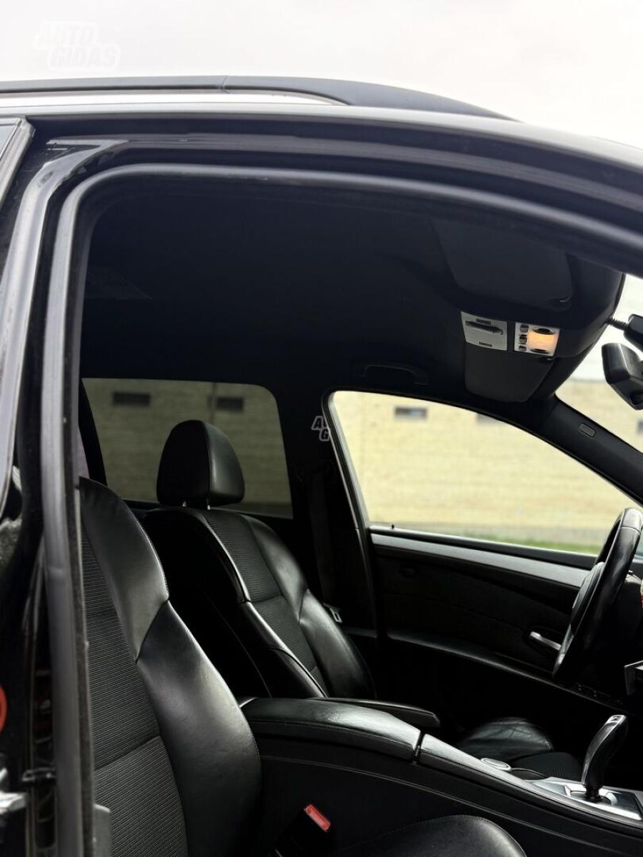 Melns BMW 530 2007 Viļņa, ar dzinēja tilpumu 3.00 L un nobraukumu 400 tūkst. km par 4850 €, foto 12 vietnē AUTOMOTO.COM.LV