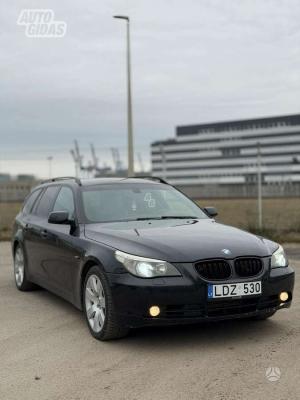 Melns BMW 530 2007 Klaipėda, ar dzinēja tilpumu 2.50 L un nobraukumu 400 tūkst. km par 2890 €, foto  vietnē AUTOMOTO.COM.LV