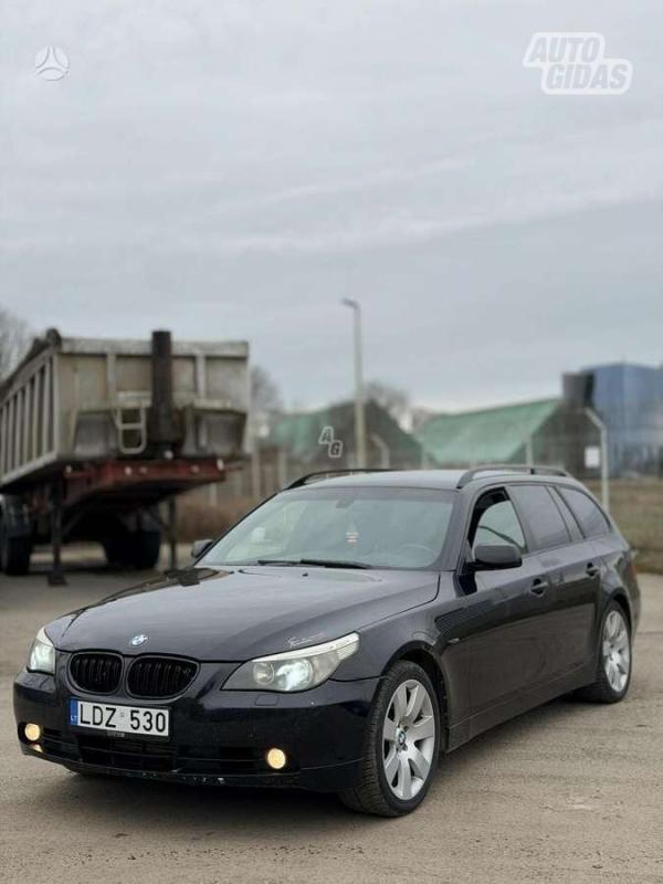 Черный БМВ 530 2007 в Клайпеда, объемом двигателя 2.50 л и пробегом 400 тыс. км за 2890 €, фото 5 на AUTOMOTO.COM.LV