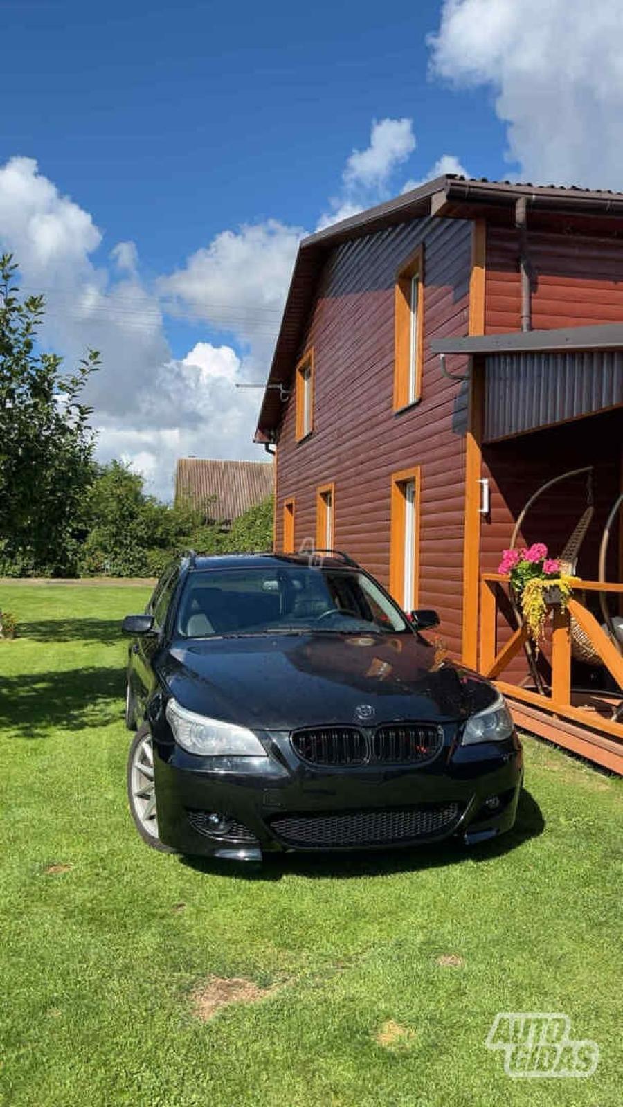 Melns BMW 530 2007 Viļņa, ar dzinēja tilpumu 3.00 L un nobraukumu 550 tūkst. km par 4880 €, foto 3 vietnē AUTOMOTO.COM.LV