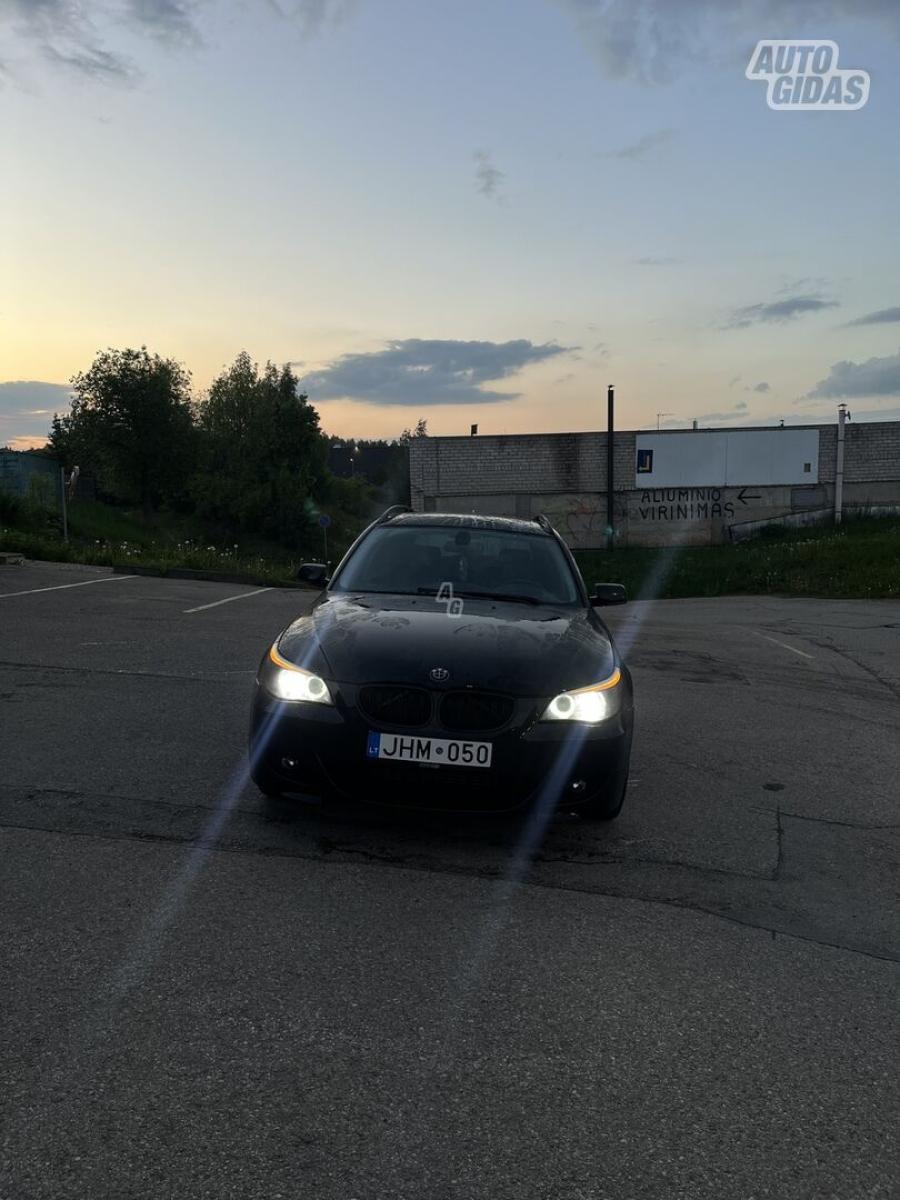Melns BMW 530 2007 Viļņa, ar dzinēja tilpumu 3.00 L un nobraukumu 550 tūkst. km par 4880 €, foto 8 vietnē AUTOMOTO.COM.LV