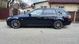 Black BMW 530 2007 in Riga, with an engine capacity of 3.00 L and mileage of 474 thousand km for 2950 €, photo 3 on AUTOMOTO.COM.LV