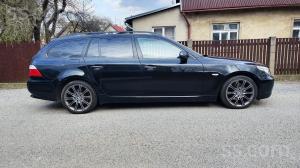 Black BMW 530 2007 in Riga, with an engine capacity of 3.00 L and mileage of 474 thousand km for 2950 €, photo 7 on AUTOMOTO.COM.LV