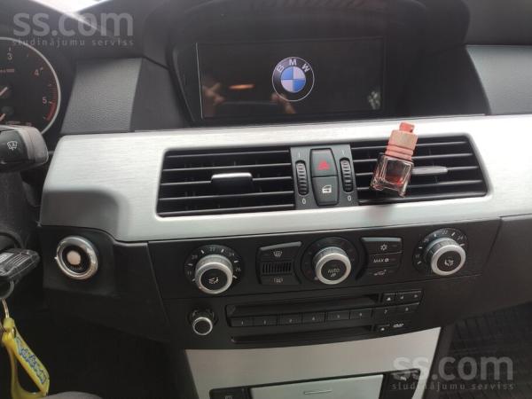 Black BMW 530 2007 in Jelgava, with an engine capacity of 3.00 L and mileage of 348 thousand km for 4950 €, photo 4 on AUTOMOTO.COM.LV