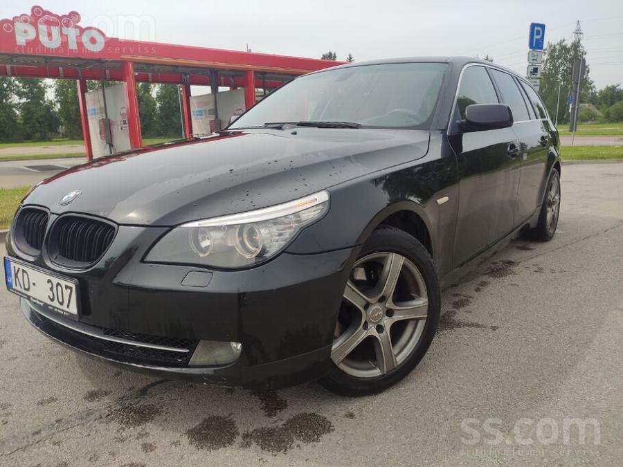 Melns BMW 530 2007 Jelgava, ar dzinēja tilpumu 3.00 L un nobraukumu 348 tūkst. km par 4950 €, foto 13 vietnē AUTOMOTO.COM.LV
