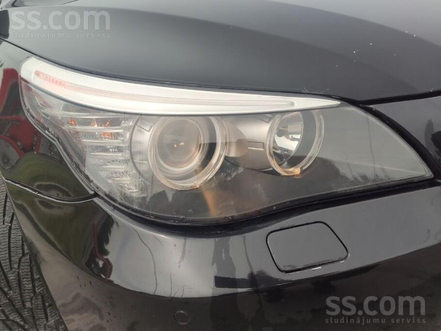 Melns BMW 530 2007 Jelgava, ar dzinēja tilpumu 3.00 L un nobraukumu 348 tūkst. km par 4950 €, foto 15 vietnē AUTOMOTO.COM.LV