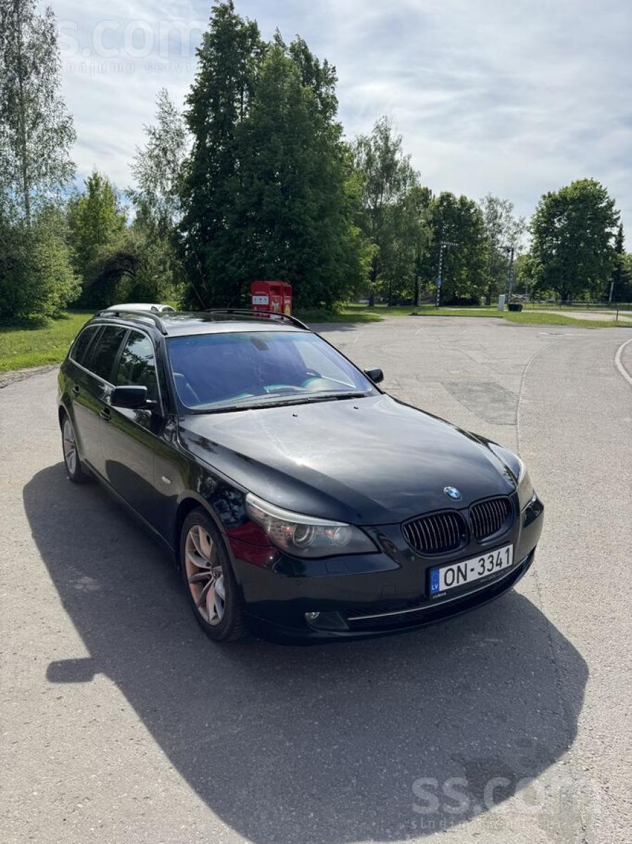 Melns BMW 530 2007 Rīga, ar dzinēja tilpumu 3.00 L un nobraukumu 356 tūkst. km par 4700 €, foto 1 vietnē AUTOMOTO.COM.LV