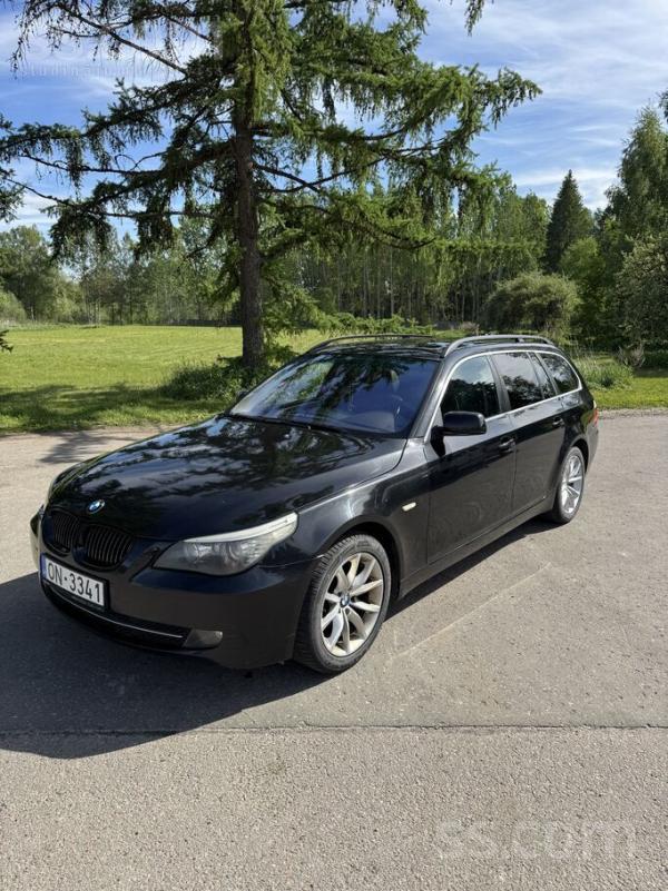 Black BMW 530 2007 in Riga, with an engine capacity of 3.00 L and mileage of 356 thousand km for 4700 €, photo 2 on AUTOMOTO.COM.LV