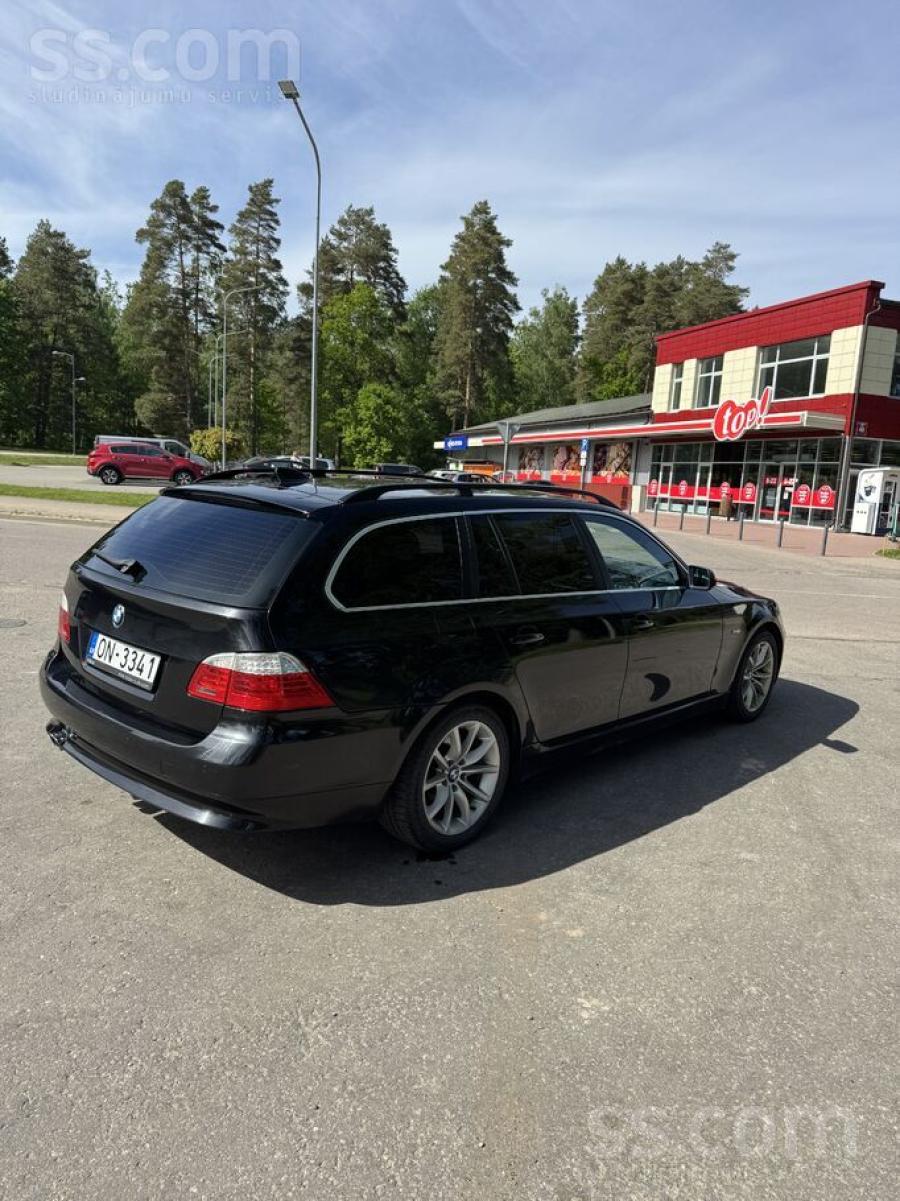 Melns BMW 530 2007 Rīga, ar dzinēja tilpumu 3.00 L un nobraukumu 356 tūkst. km par 4700 €, foto 5 vietnē AUTOMOTO.COM.LV