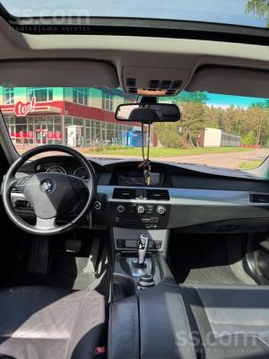 Melns BMW 530 2007 Rīga, ar dzinēja tilpumu 3.00 L un nobraukumu 356 tūkst. km par 4700 €, foto 6 vietnē AUTOMOTO.COM.LV
