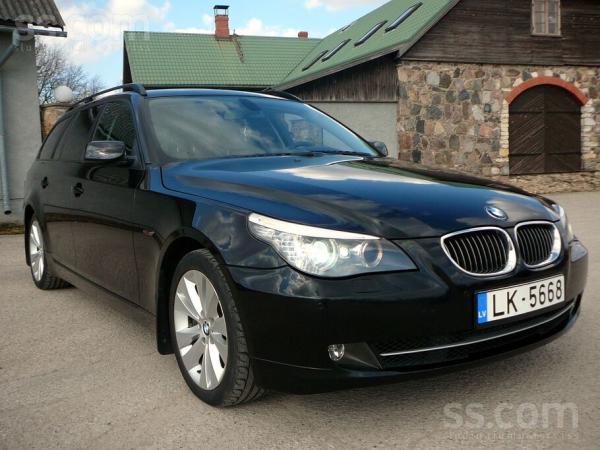 Melns BMW 530 2007 Cēsis, ar dzinēja tilpumu 3.00 L un nobraukumu 0 tūkst. km par 4990 €, foto 1 vietnē AUTOMOTO.COM.LV