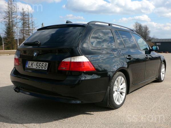 Melns BMW 530 2007 Cēsis, ar dzinēja tilpumu 3.00 L un nobraukumu 0 tūkst. km par 4990 €, foto 3 vietnē AUTOMOTO.COM.LV