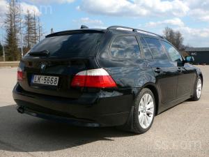 Melns BMW 530 2007 Cēsis, ar dzinēja tilpumu 3.00 L un nobraukumu 0 tūkst. km par 4990 €, foto 4 vietnē AUTOMOTO.COM.LV