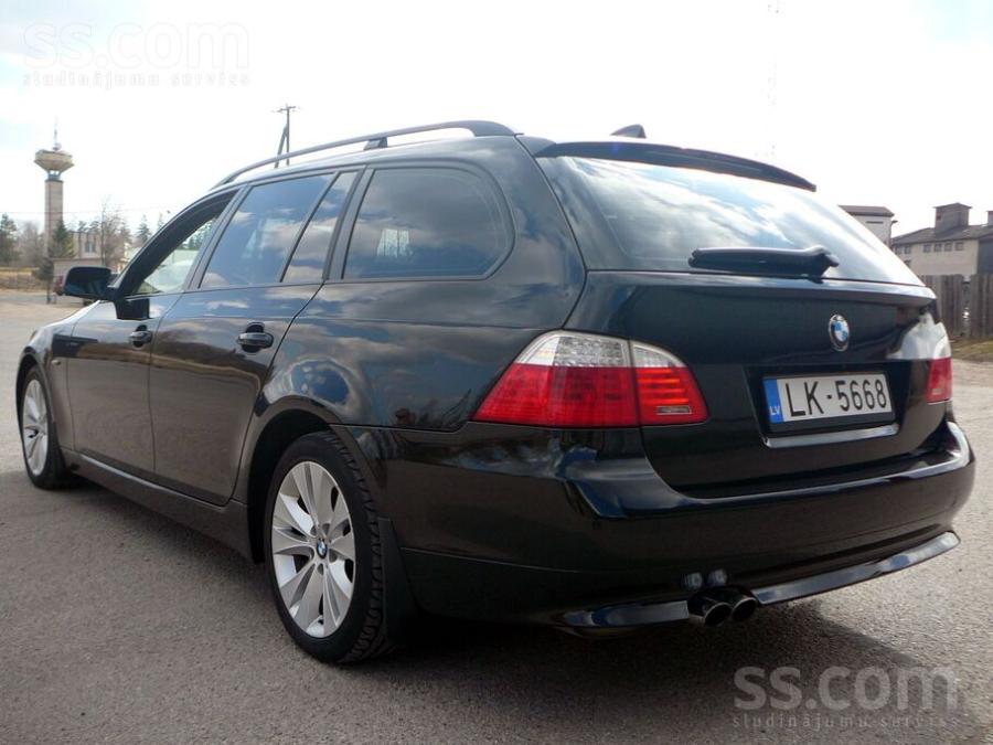 Melns BMW 530 2007 Cēsis, ar dzinēja tilpumu 3.00 L un nobraukumu 0 tūkst. km par 4990 €, foto 5 vietnē AUTOMOTO.COM.LV