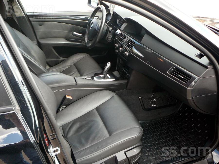 Melns BMW 530 2007 Cēsis, ar dzinēja tilpumu 3.00 L un nobraukumu 0 tūkst. km par 4990 €, foto 10 vietnē AUTOMOTO.COM.LV