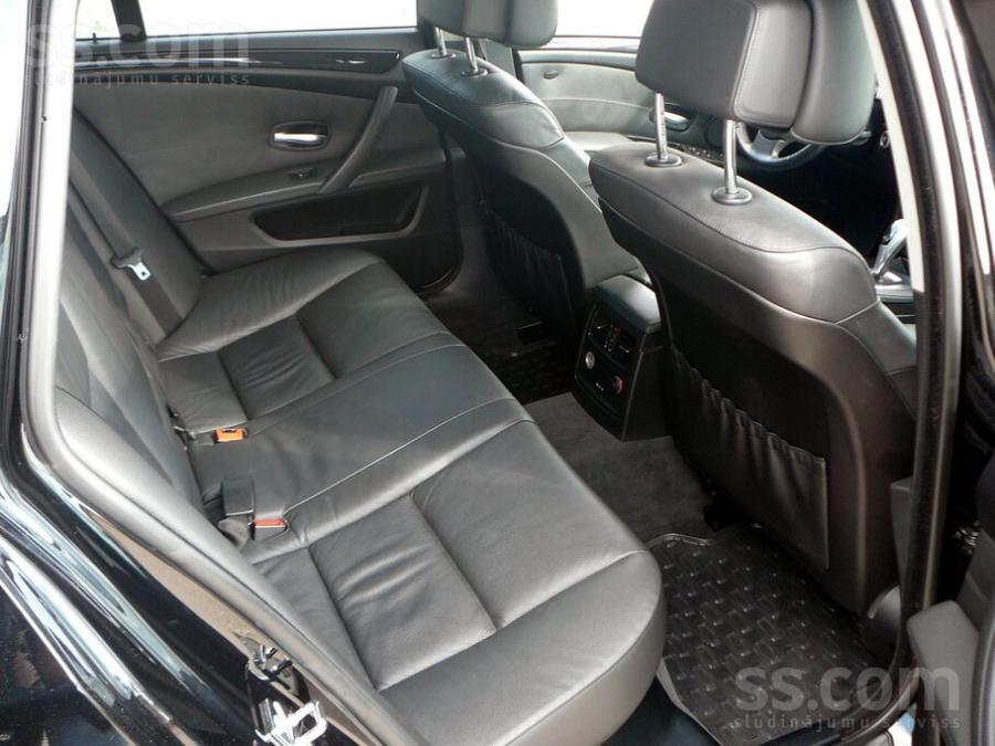 Melns BMW 530 2007 Cēsis, ar dzinēja tilpumu 3.00 L un nobraukumu 0 tūkst. km par 4990 €, foto 11 vietnē AUTOMOTO.COM.LV