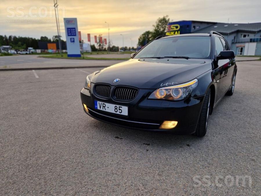 Черный БМВ 530 2007 в Цесис, объемом двигателя 3.00 л и пробегом 475 тыс. км за 5200 €, фото 1 на AUTOMOTO.COM.LV