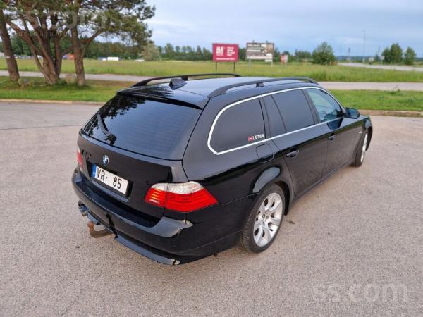 Черный БМВ 530 2007 в Цесис, объемом двигателя 3.00 л и пробегом 475 тыс. км за 5200 €, фото 4 на AUTOMOTO.COM.LV